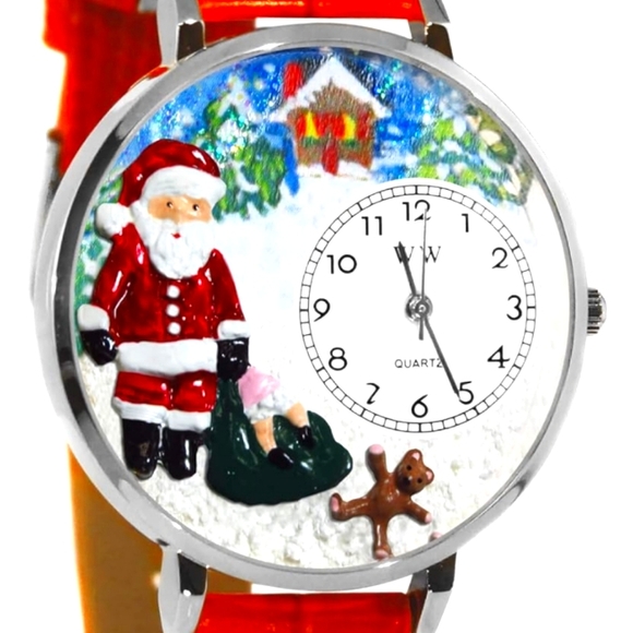 Geneva | Accessories | Whimsical Christmas Santa Watch | Poshmark